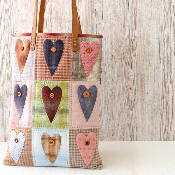 Applique Tote Bag - Etsy