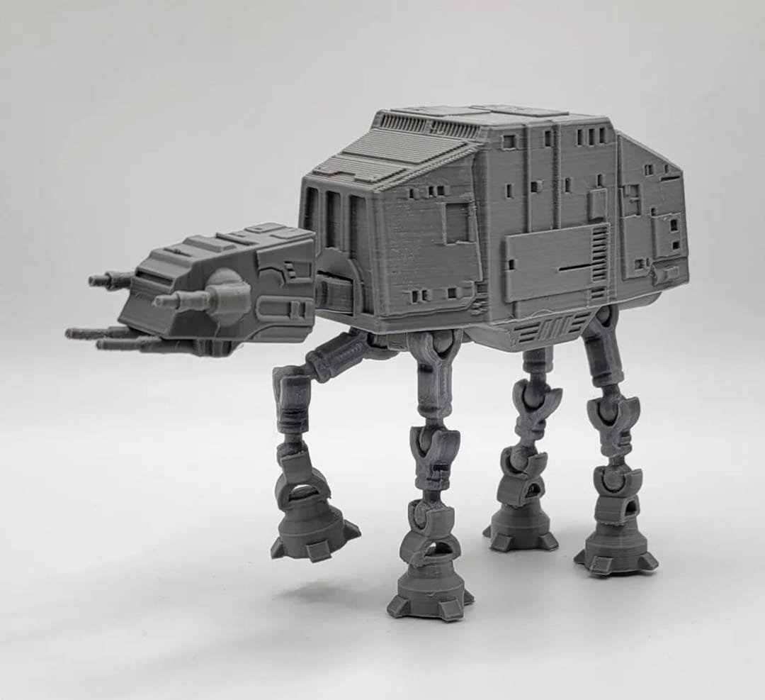 Star Wars AT-AT Action Toy: Articulated, Foldable and Multifunctional ...