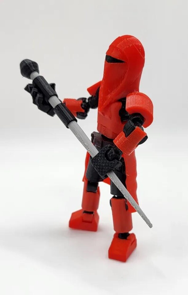 Star Wars Imperial Royal Guard Model Action Toy: Articulated, Foldable ...