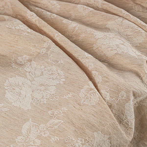 Embroidered Fabric - Etsy