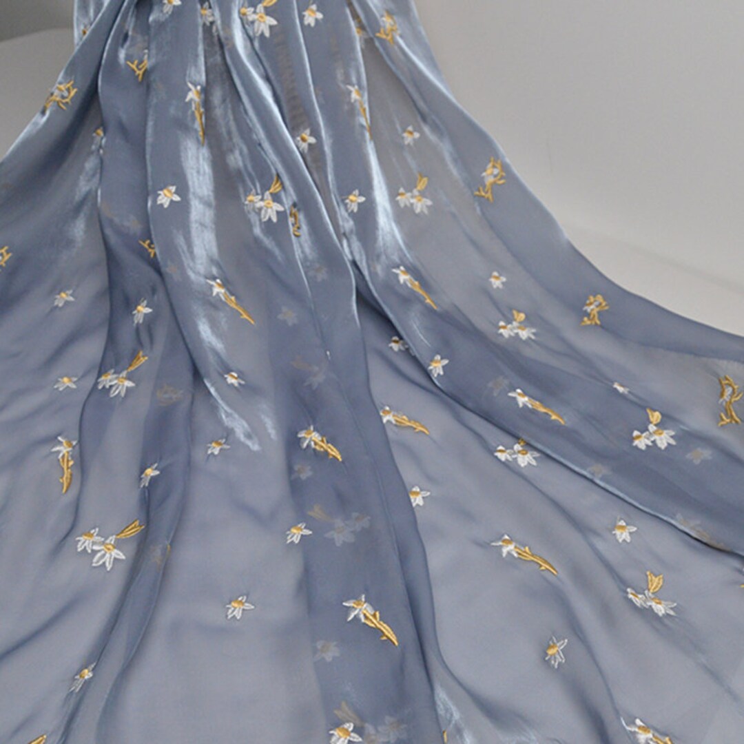 Flower Chiffon Fabric,designer Fabric,flower Fabric,chiffon Fabric ...