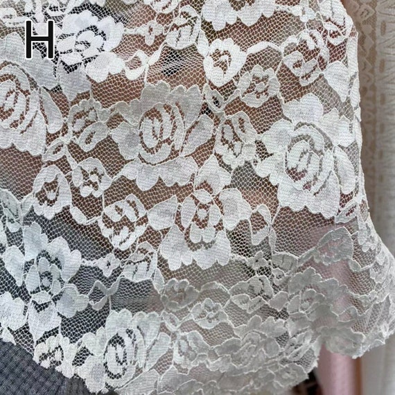 Designer lace fabric by the yard store