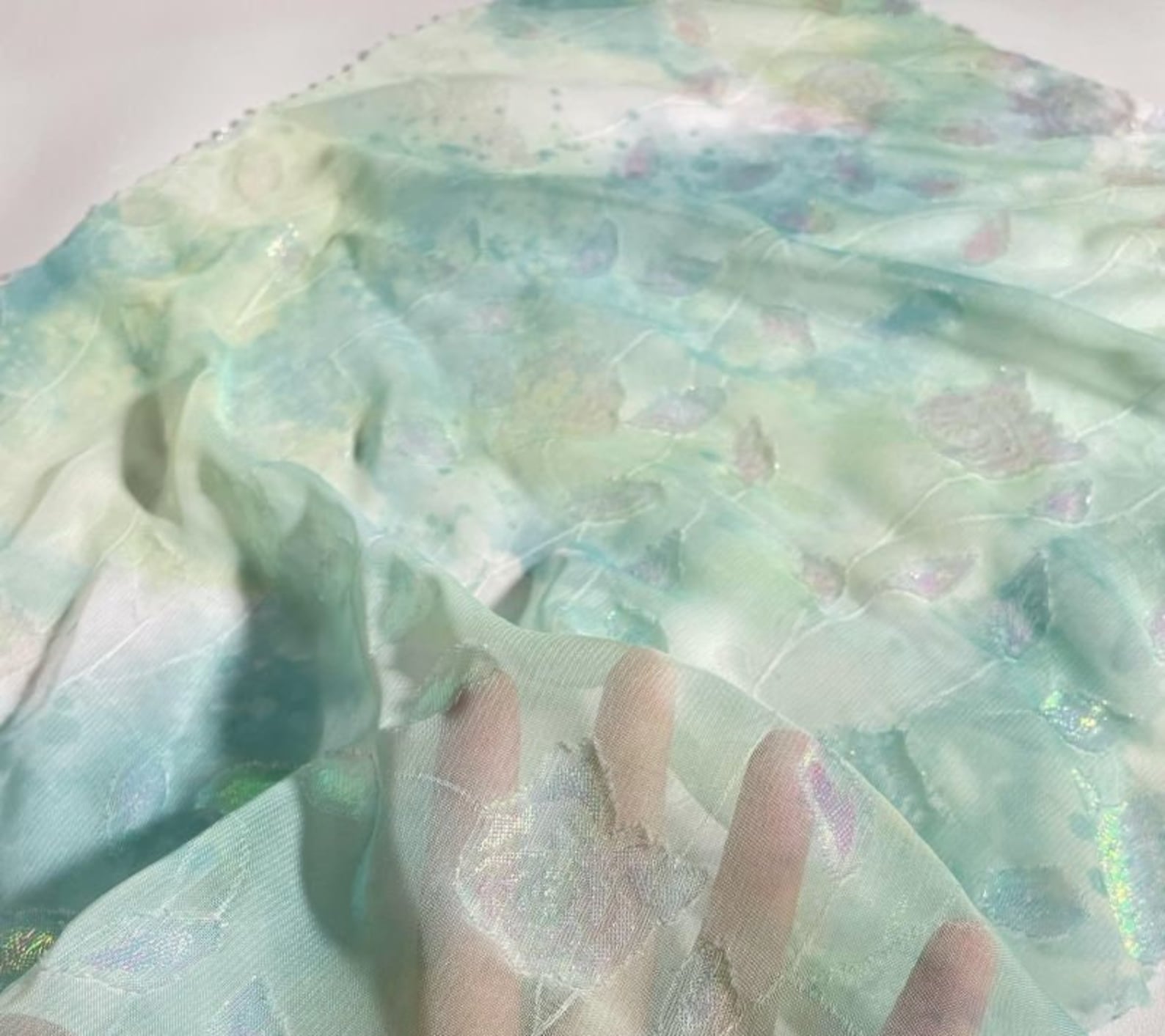 Flower Chiffon Fabric,designer Fabric,flower Fabric,chiffon Fabric ...