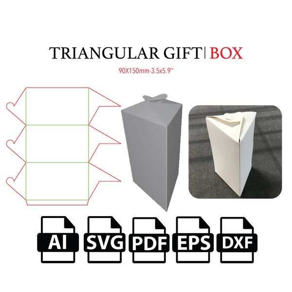 Triangle Gift Box - 60+ Gift Ideas for 2024