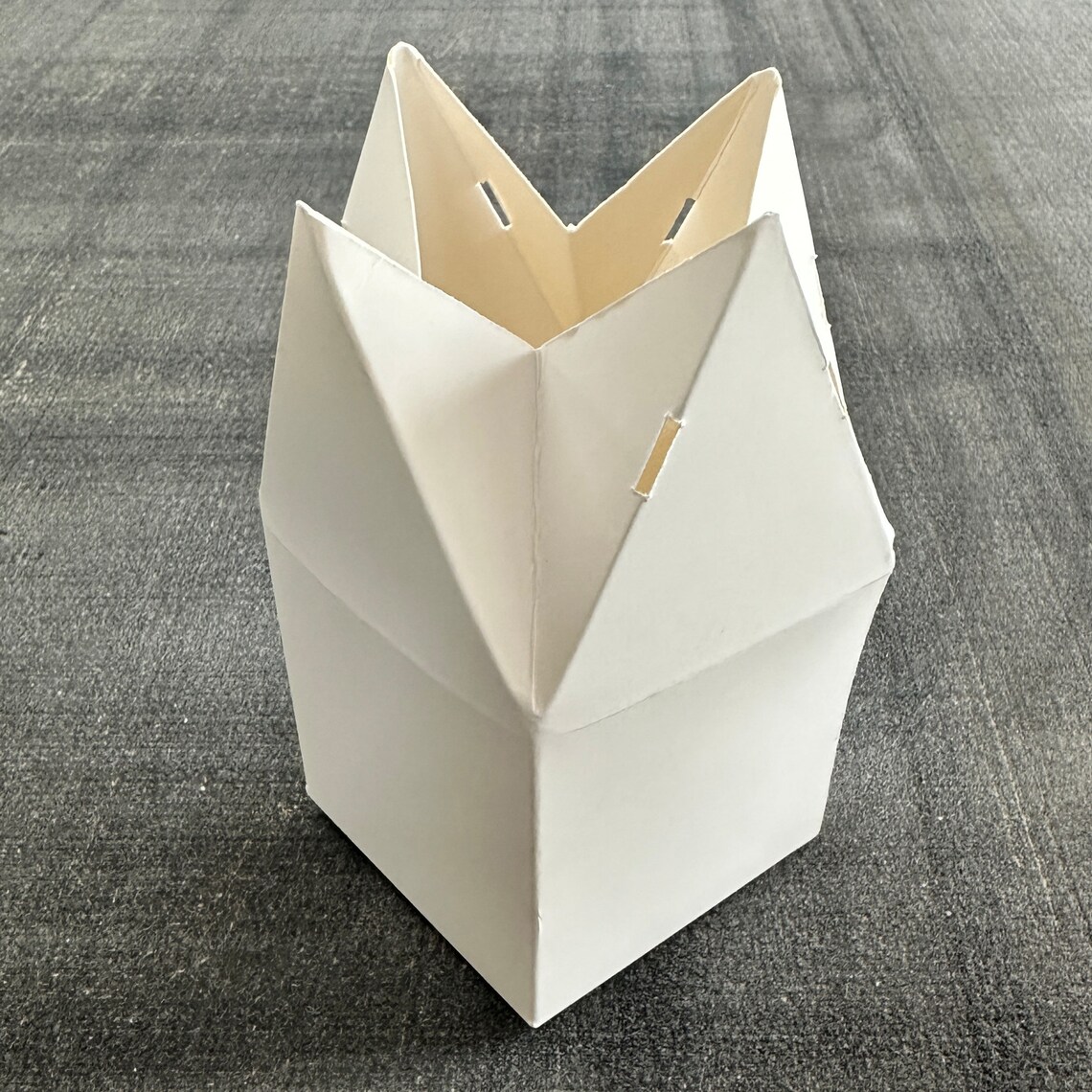 Pyramid Top Gift Box Template,triangle Box,candy Box,pyramid Shaped Box ...