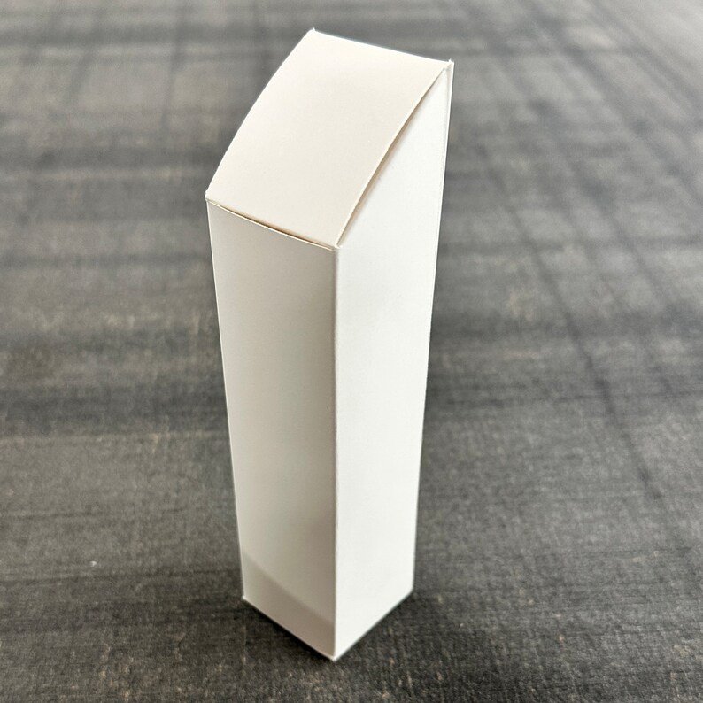 Slanted Product Boxrectangle Boxtemplate SVG Cut File Box - Etsy