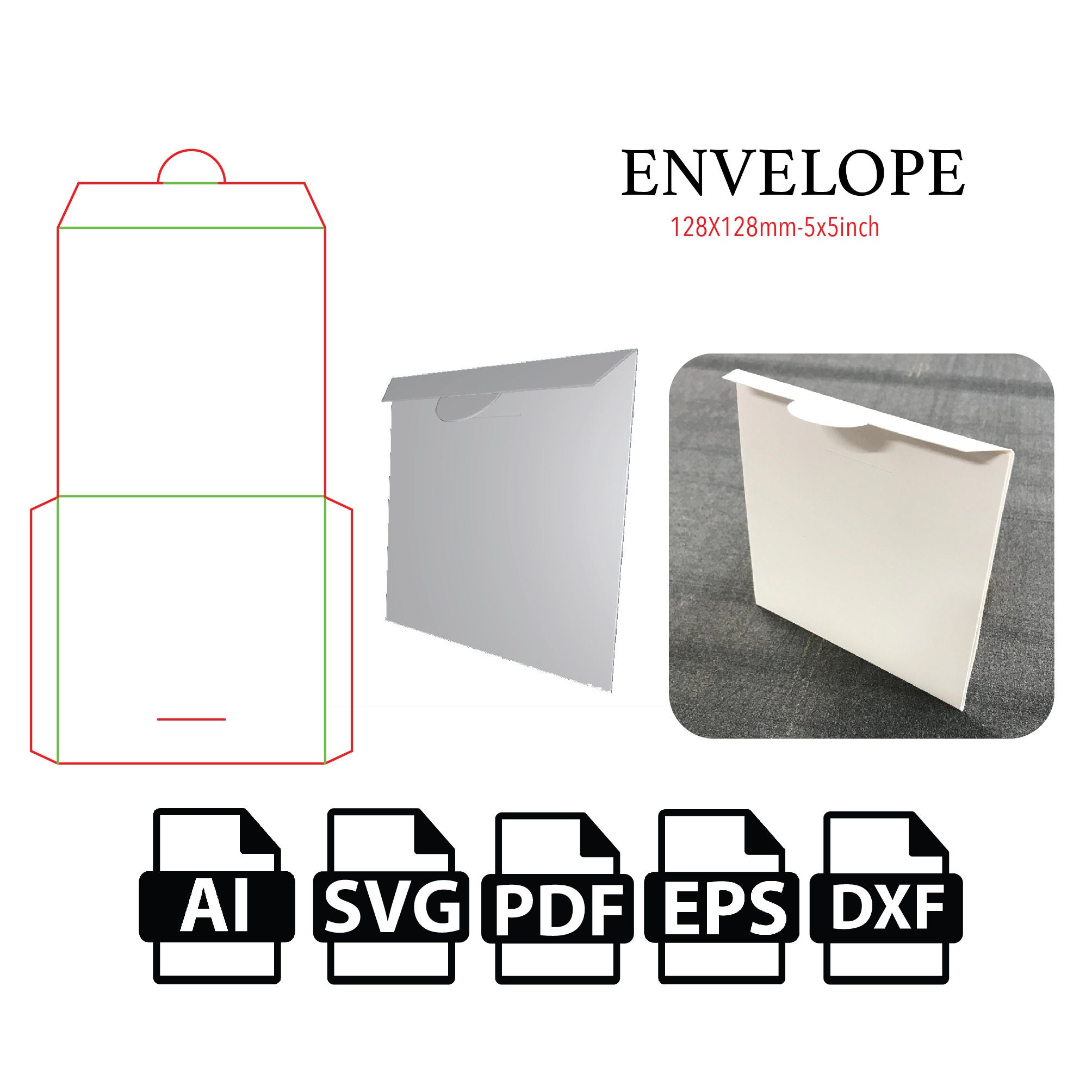 CD Case Template,cd Cover Template,envelope Svg,cut File Box Svg,for ...