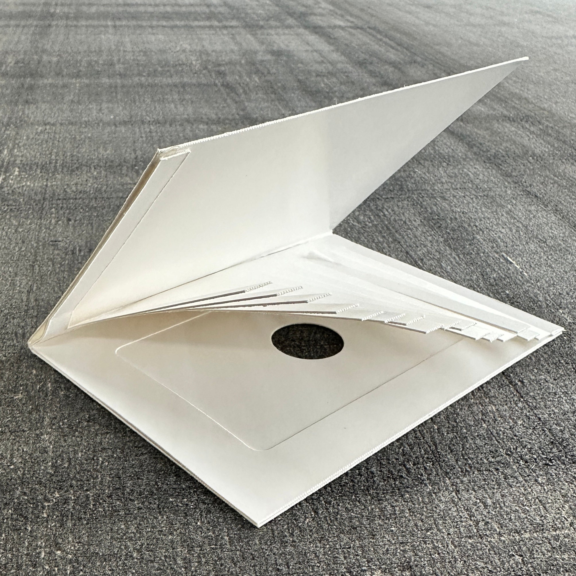 Wave Gift Card Carrier SVG Templategift Card Carrier Svgbox - Etsy