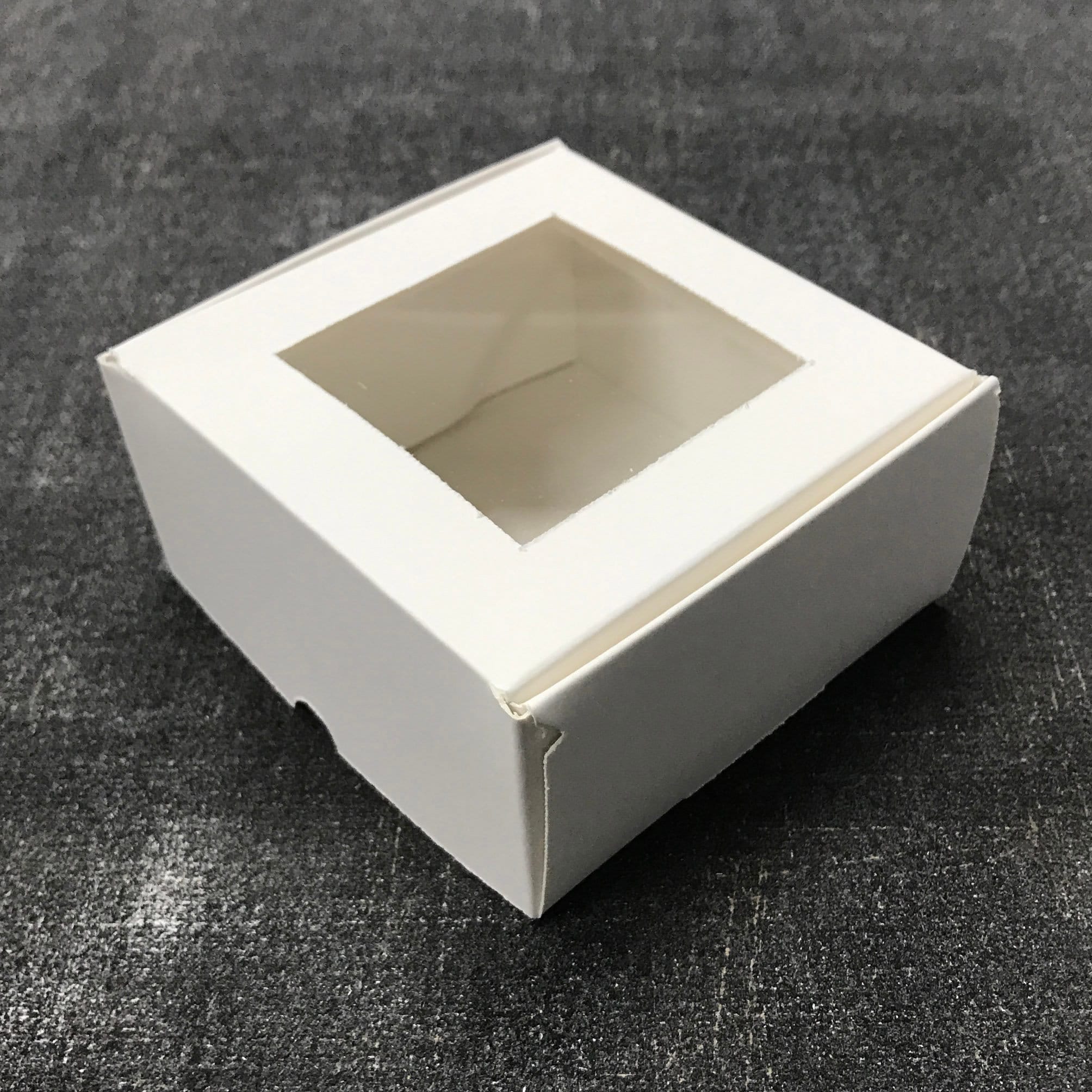 Square Gift Box With PVC Square Window,template Svg,mini Gift Box SVG ...