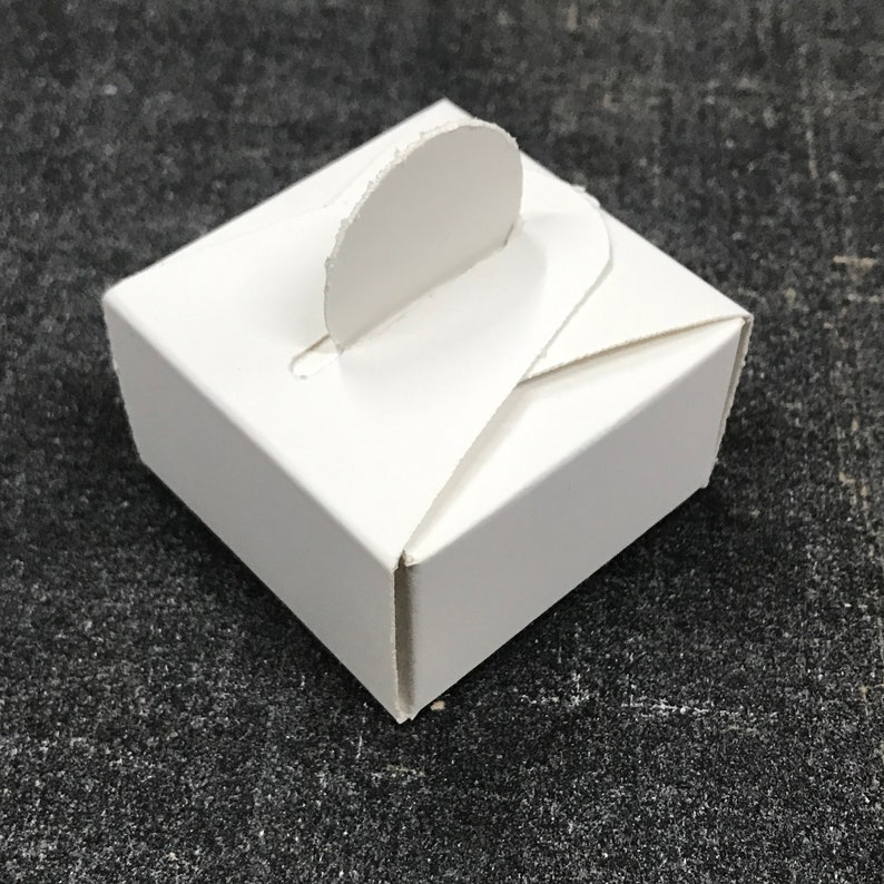 Square Mini Gift Box Template SVG Gift Box SVG Party Favor - Etsy