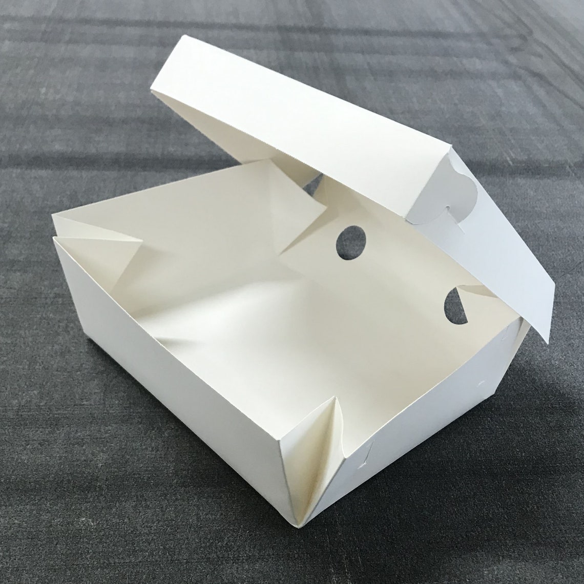 Food Box With Lockingtemplate SVG Cut File Box SVG - Etsy