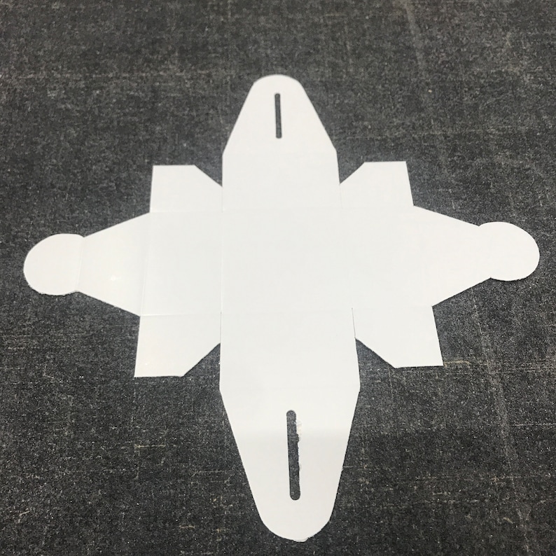 Square Mini Gift Box Template SVG Gift Box SVG Party Favor - Etsy