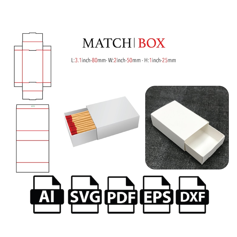 Blank Match Boxes - Etsy