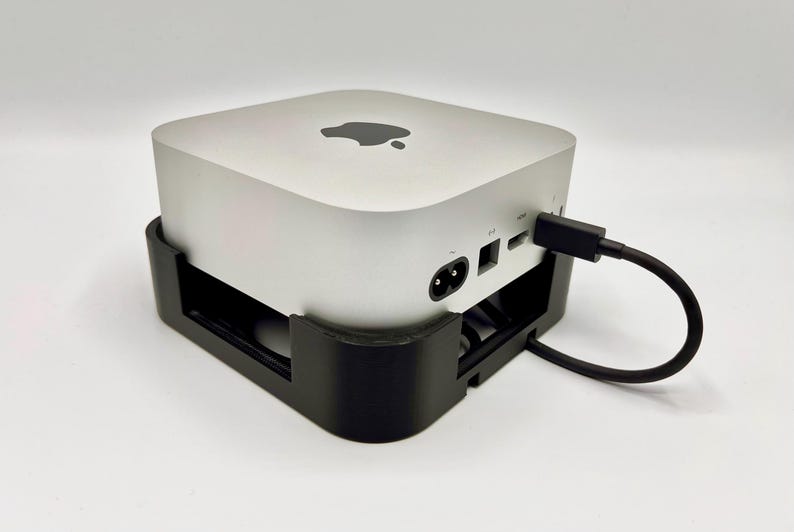 M4 Mac Mini Stand - Slide, Dust, Spills, Overheating Prevention Stand ...