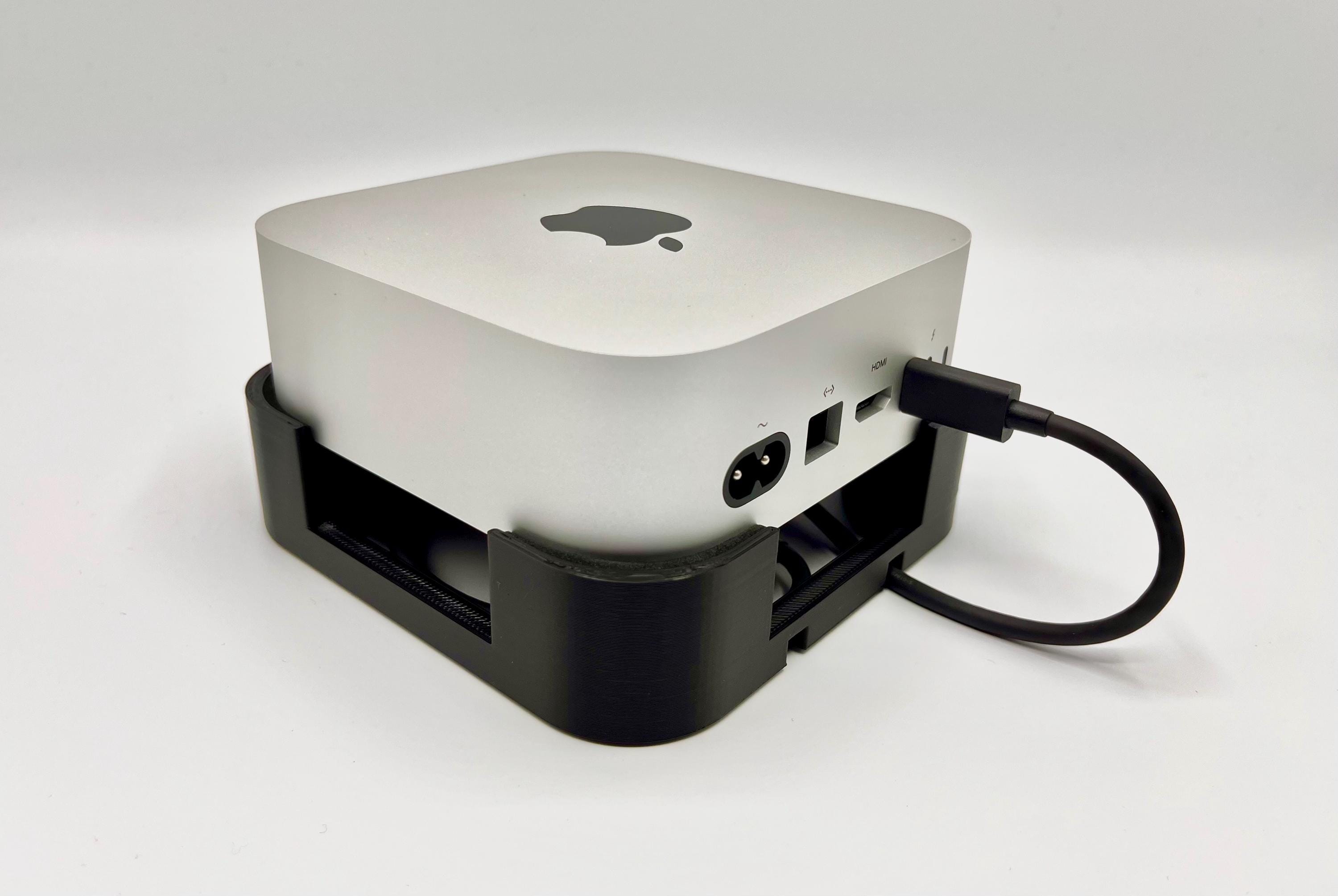 M4 Mac Mini Stand - Slide, Dust, Spills, Overheating Prevention Stand ...