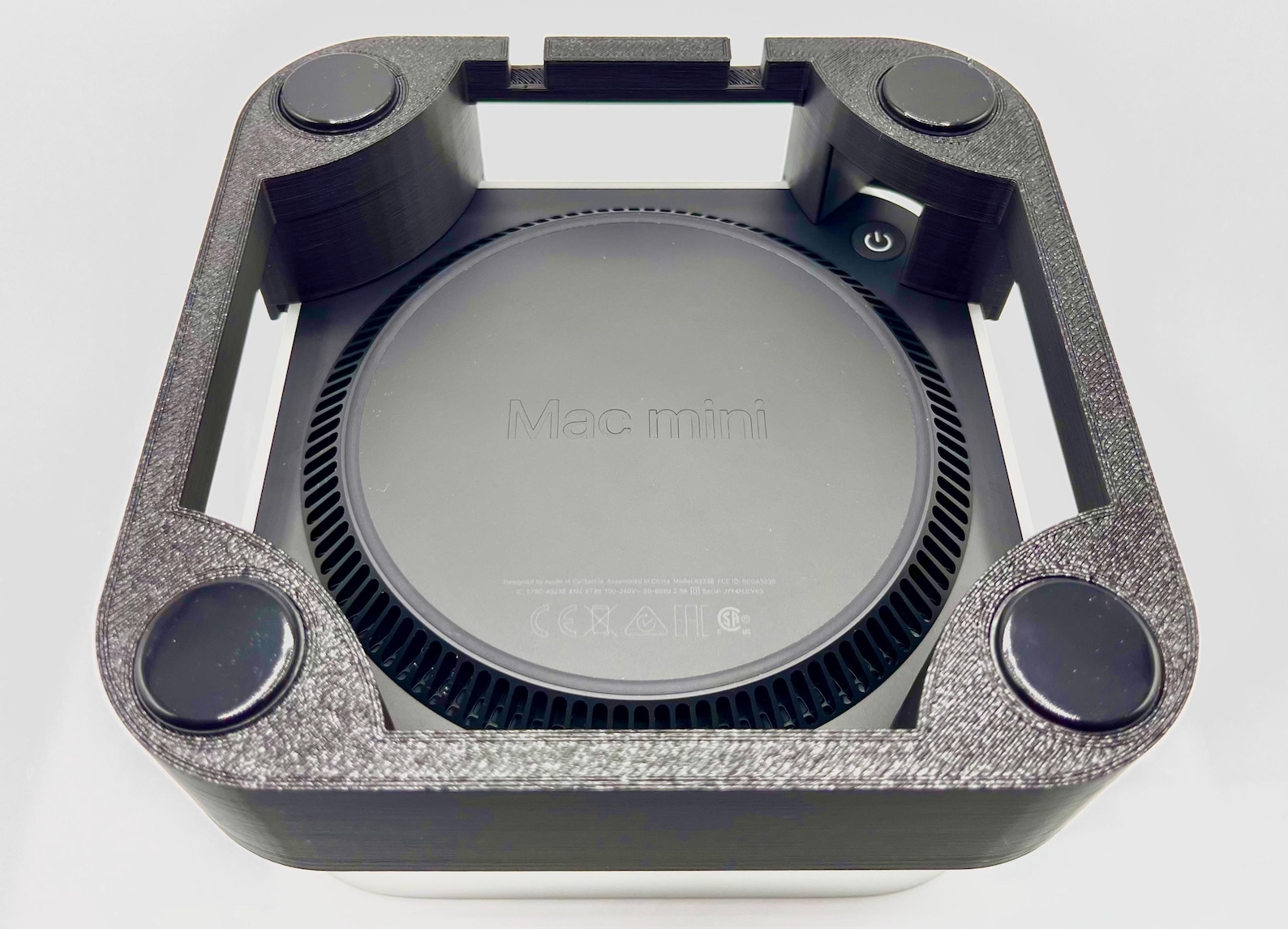 M4 Mac Mini Stand - Slide, Dust, Spills, Overheating Prevention Stand ...