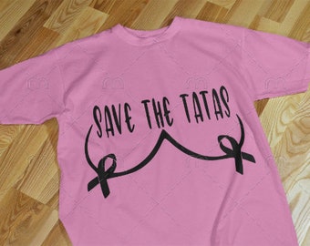 Save the Tatas Svg - Etsy