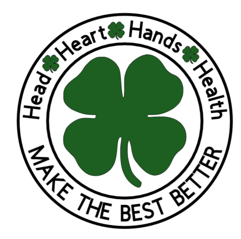 4H 4-H Head Heart Hands Health Make Best Better Digital - Etsy