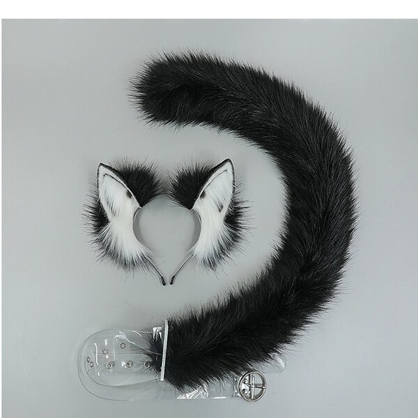 Cat Ears and Tail Set - Etsy