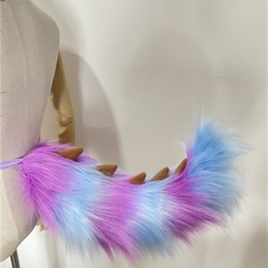 Handmade Cute Furry Monster Tails Devil Dragon Tails for - Etsy