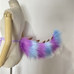 Handmade Cute Furry Monster Tails Devil Dragon Tails for - Etsy