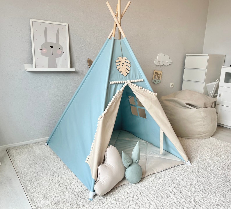 Kids Teepee Teepee Teepees for Kids Play Tent Tipi Zelt - Etsy