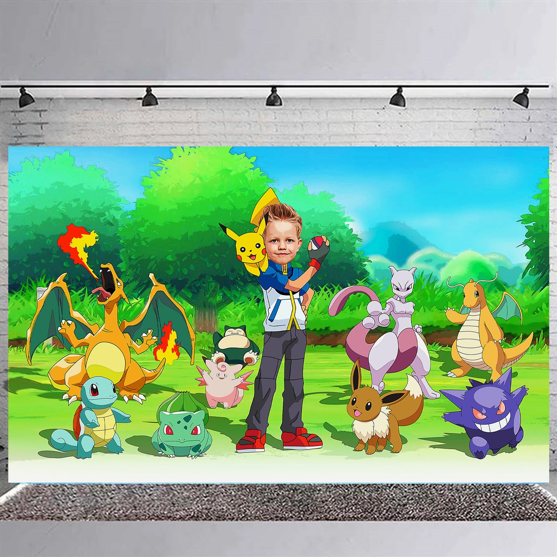 Digital File Only Custom Birthday Backdrop and Welcome Sign - Etsy