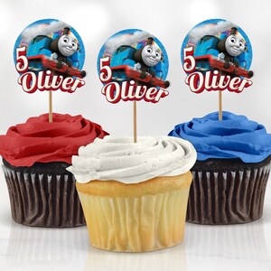 Printable Thomas Birthday Cake Topper, Thomas Party Cake Topper, Thomas ...