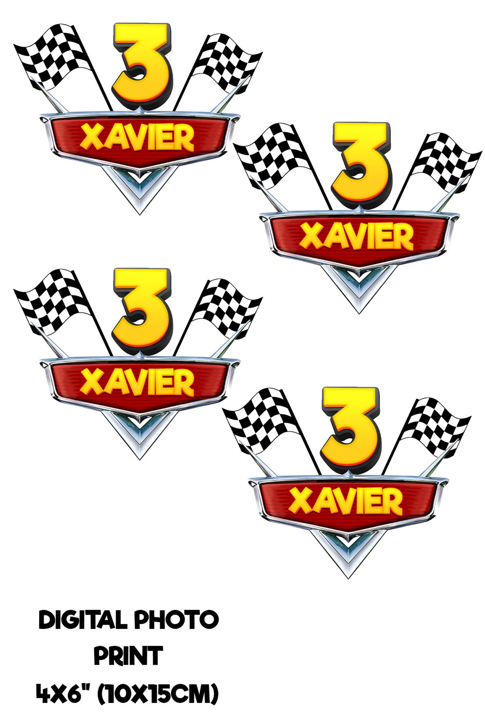 Printable Cars Custom Photo Cupcake Topper Personalised Cars - Etsy