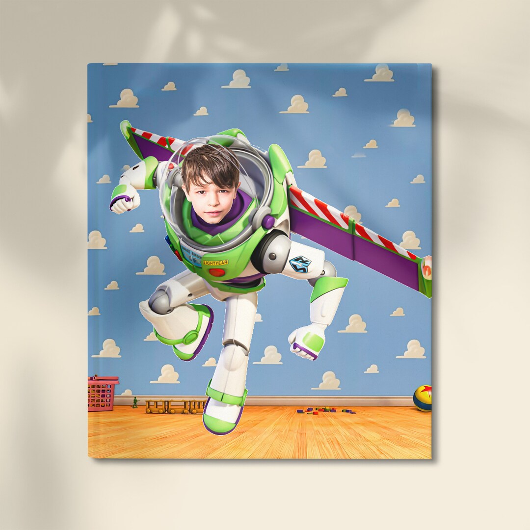 Toy Story Buzz Lightyear Kids Custom Portrait, Get Your Own Superhero ...