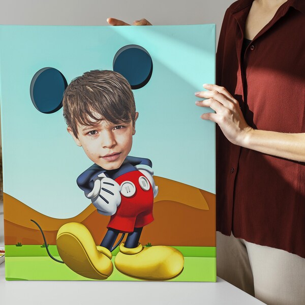 Mickey Mouse Kids Custom - Etsy