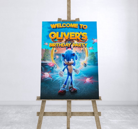 Hedgehog Birthday Welcome Sign Hedgehog Personalized Birthday - Etsy