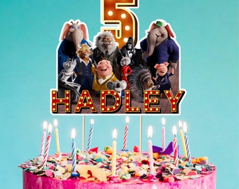 Sing Cake Topper - Etsy UK