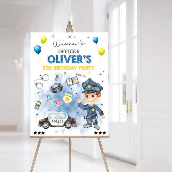 Police Birthday - Etsy