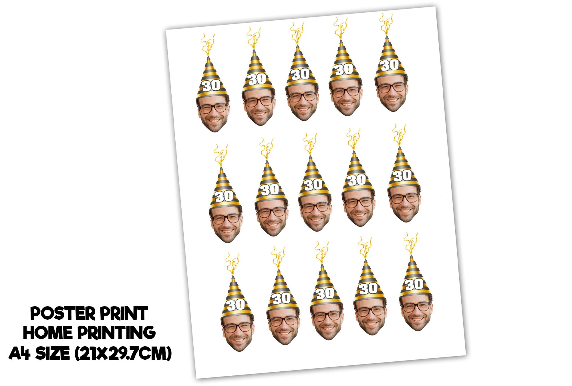 Printable Photo Cupcake Toppers Portrait Cupcake Toppers - Etsy Australia