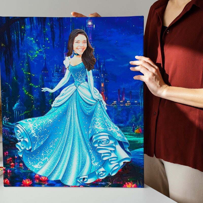 Cinderella Backdrop - Etsy