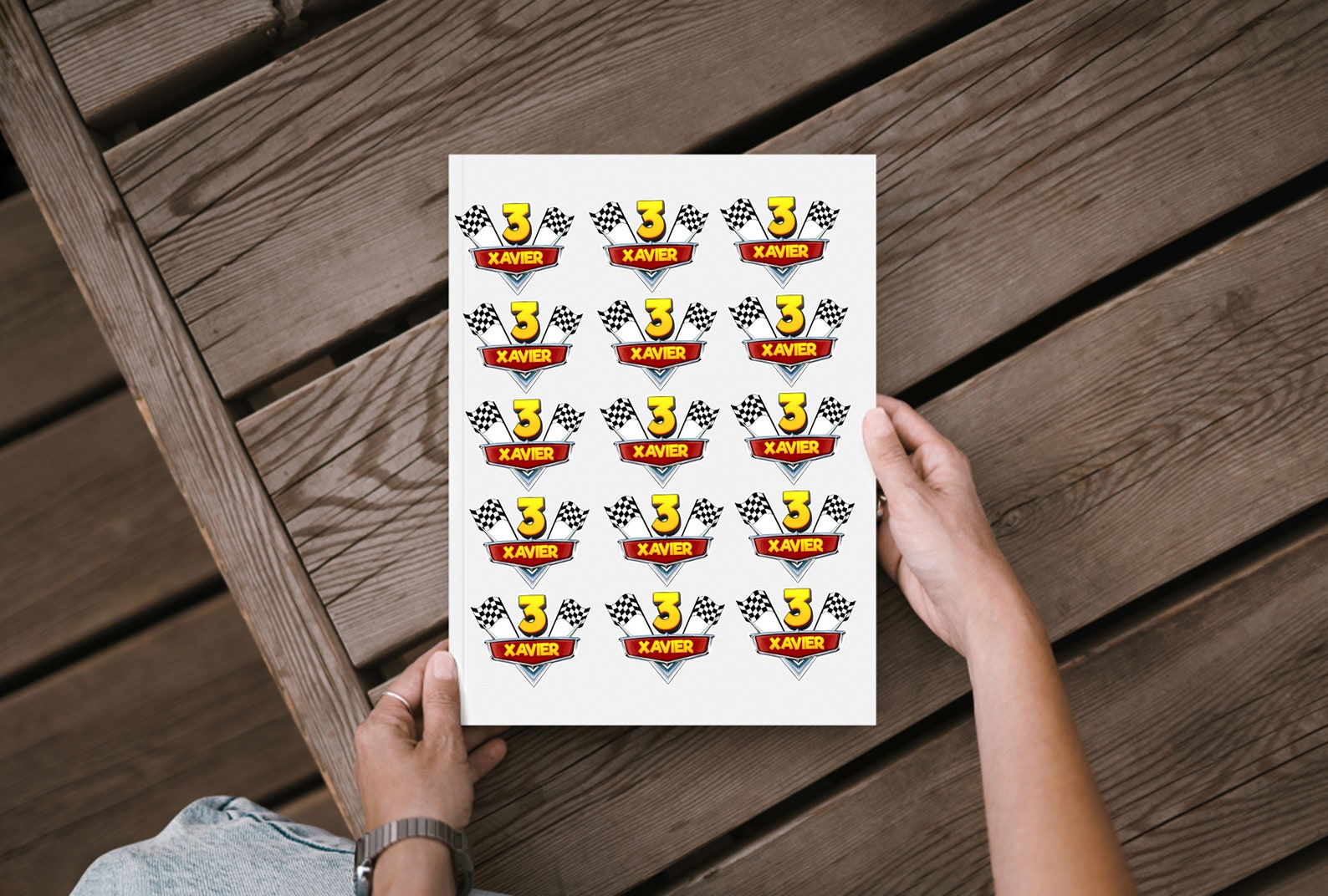 Printable Cars Custom Photo Cupcake Topper Personalised Cars - Etsy