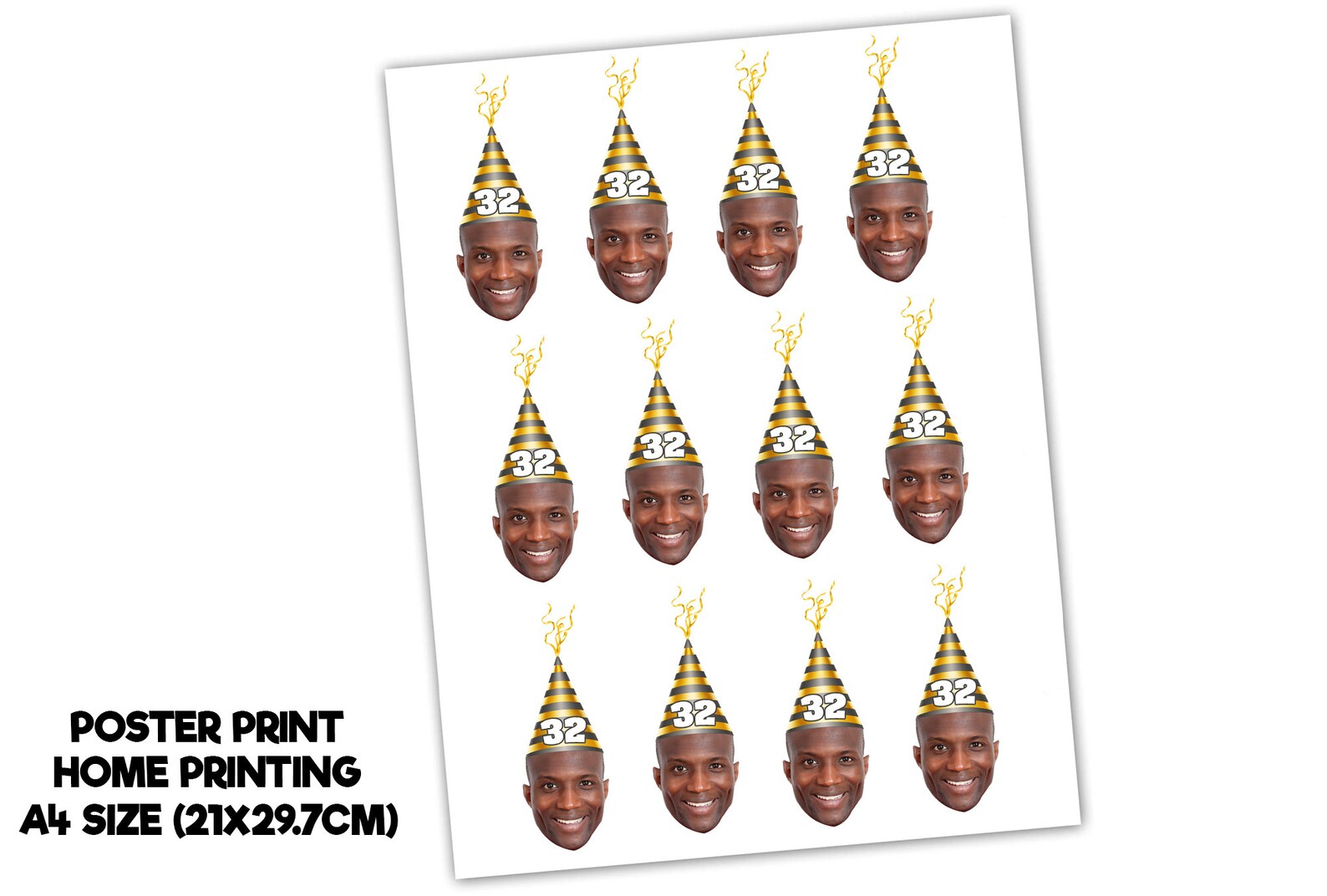 Printable Photo Cupcake Toppers Portrait Cupcake Toppers - Etsy Australia