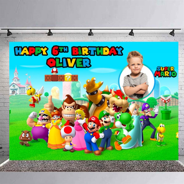 Mario Party Banner - Etsy