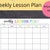Editable Subject Lesson Plan Template, Printable Digital Lesson Planner ...