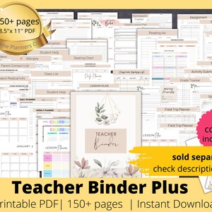 Fillable Weekly Plan Lessons Plan Editable Teacher Lesson Plan Student ...