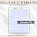 Editable Subject Lesson Plan Template, Printable Digital Lesson Planner ...