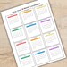 School Calendar 2024 2025 Editable Fillable Printable School Planner ...