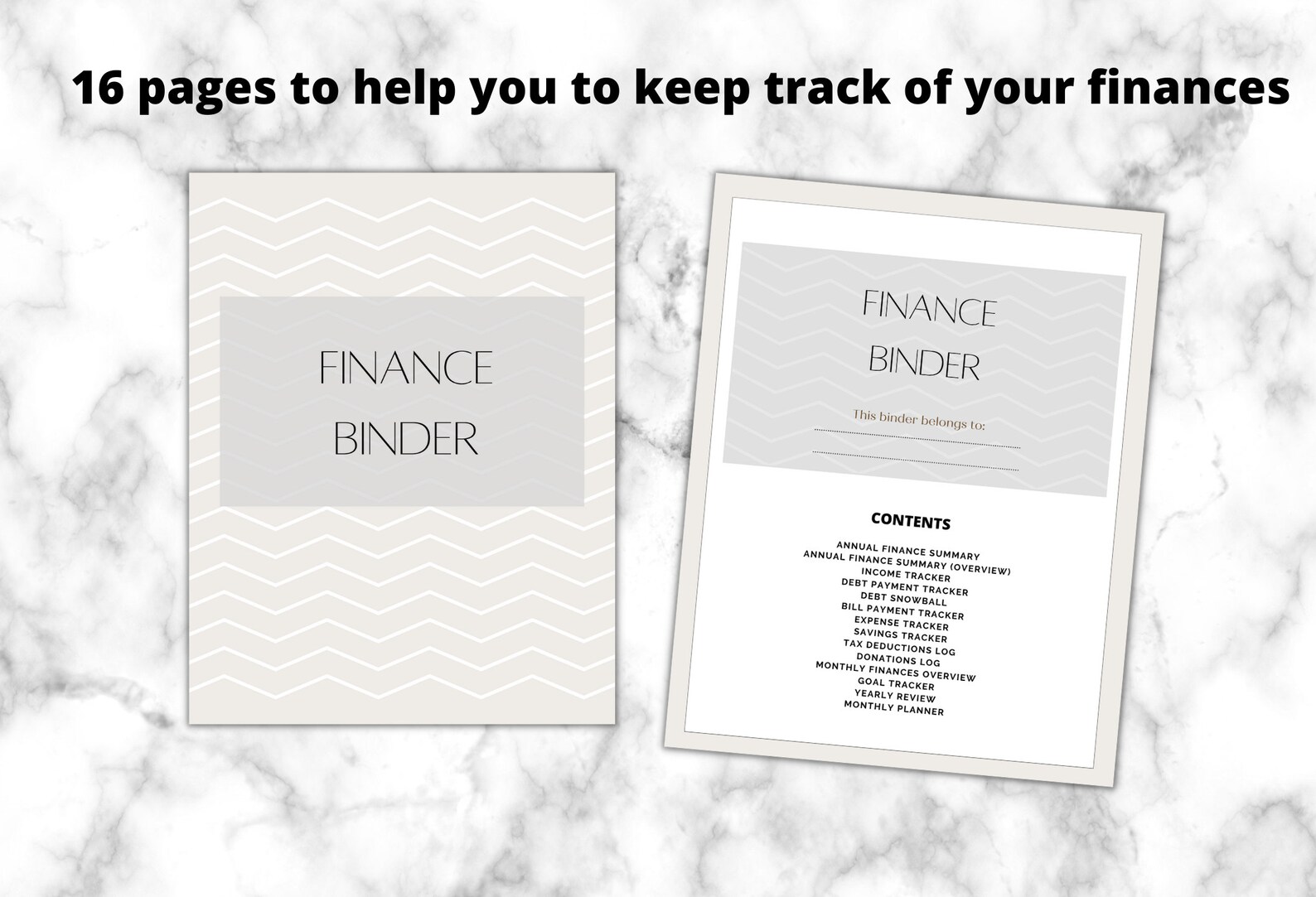 Finance Planner Bundle Savings Tracker Bundle Budget - Etsy