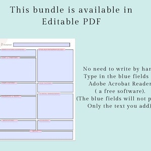 EDITABLE Nurse Medical Study Notes Templates | Clinical Skills Nursing ...