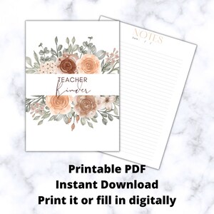 Teacher Planner Printable Teacher Binder,lesson Planner Printable ...