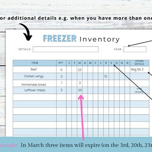 Home House Inventory Tracker Pages,room by Room Inventory,food ...