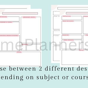 Nurse Study Templates Bundle | Nurse Student Study Guide | Medical ...