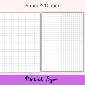 Graph Paper Bundle, Printable Graph Grid Paper, Squared Paper, Digital ...