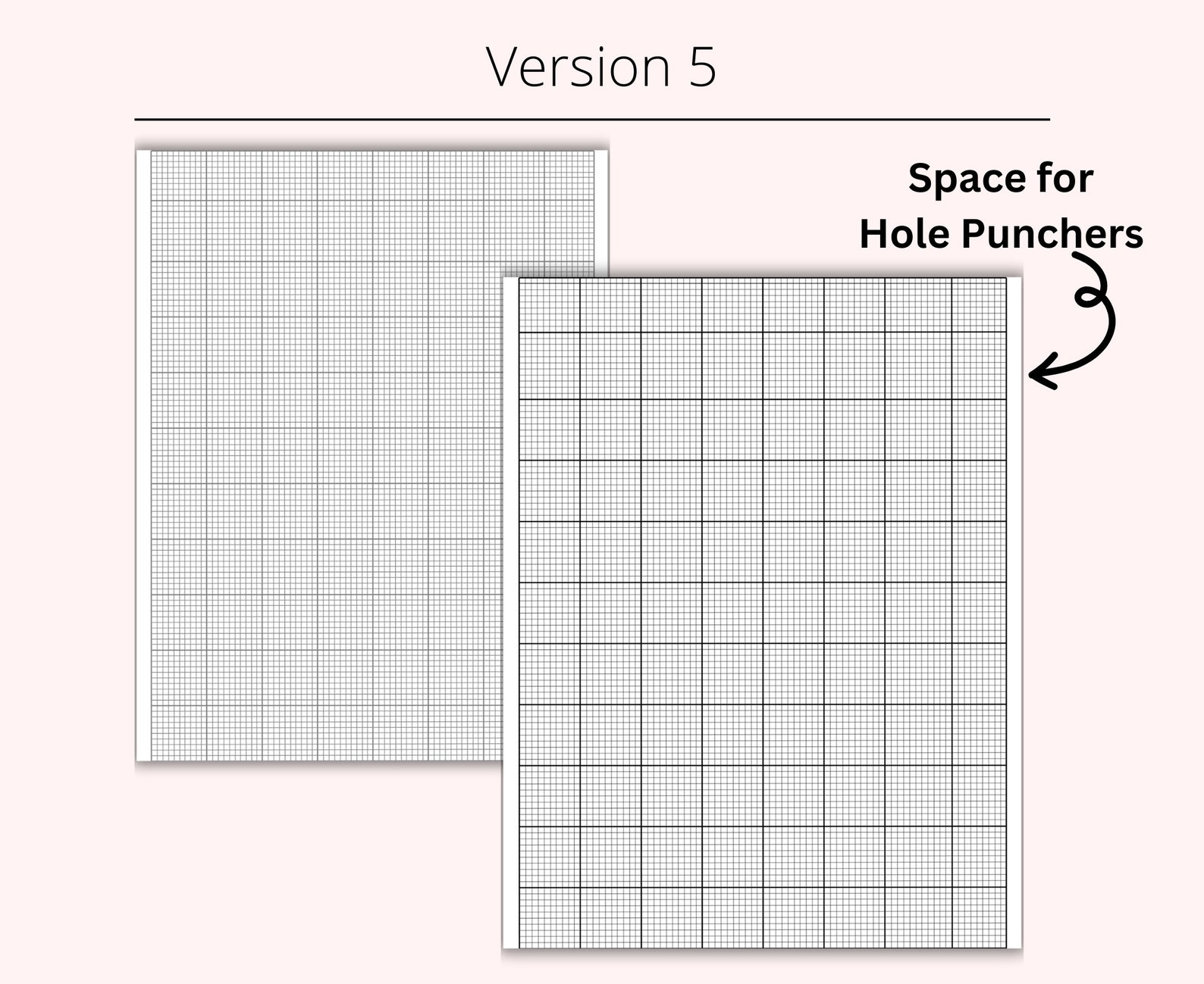 10 Squares per Inch Graph Paper Bundle, Printable Cross Stitch Paper ...